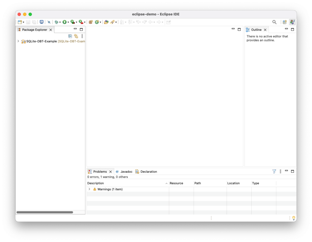 Using Eclipse Ide For Dbt Development Rows Across The Lake